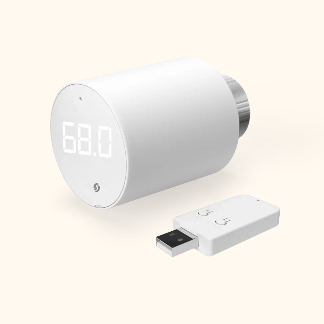 Shelly BLU TRV with Gateway. Smart BLE Operated Thermostatic Radiator ...