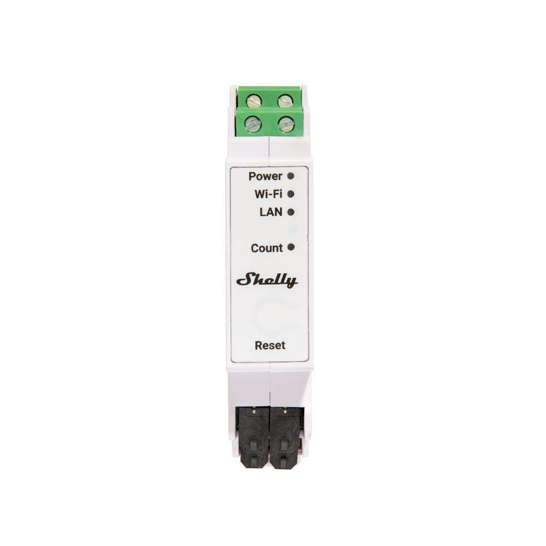 Shelly Pro 3EM. Smart Din Rail 3-Phase Energy Meter. Wi-Fi, LAN, and B ...