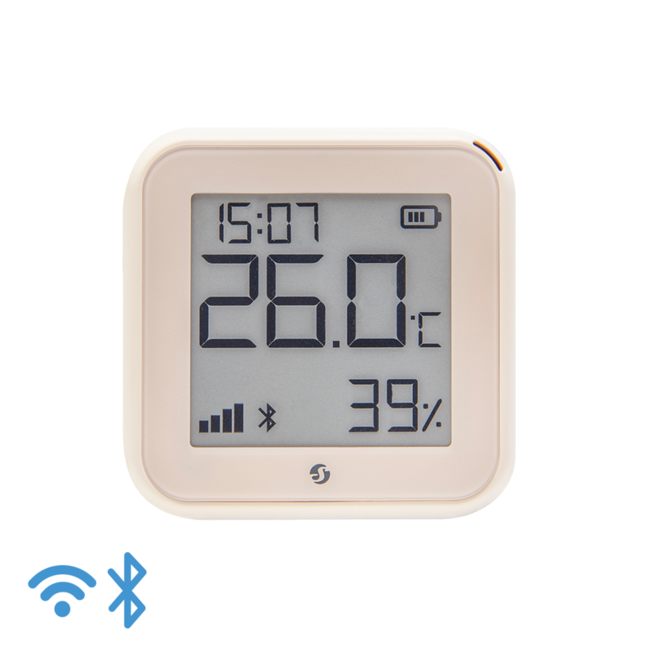 Shelly H&T Gen3. Smart Humidity & Temperature sensor with e-ink displa ...