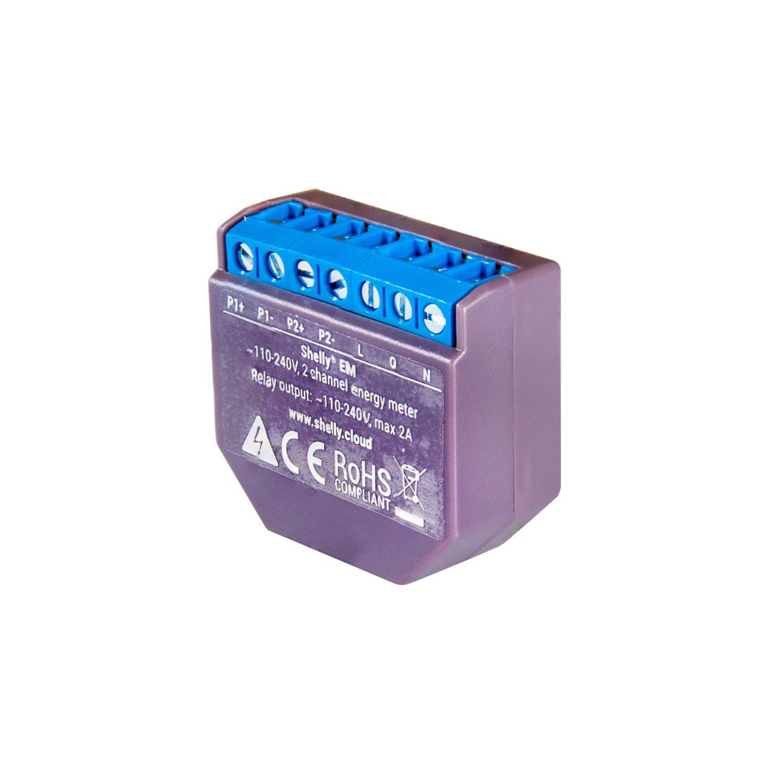 Shelly EM. Smart Energy Meter with Contactor control – Digital Bay Tech